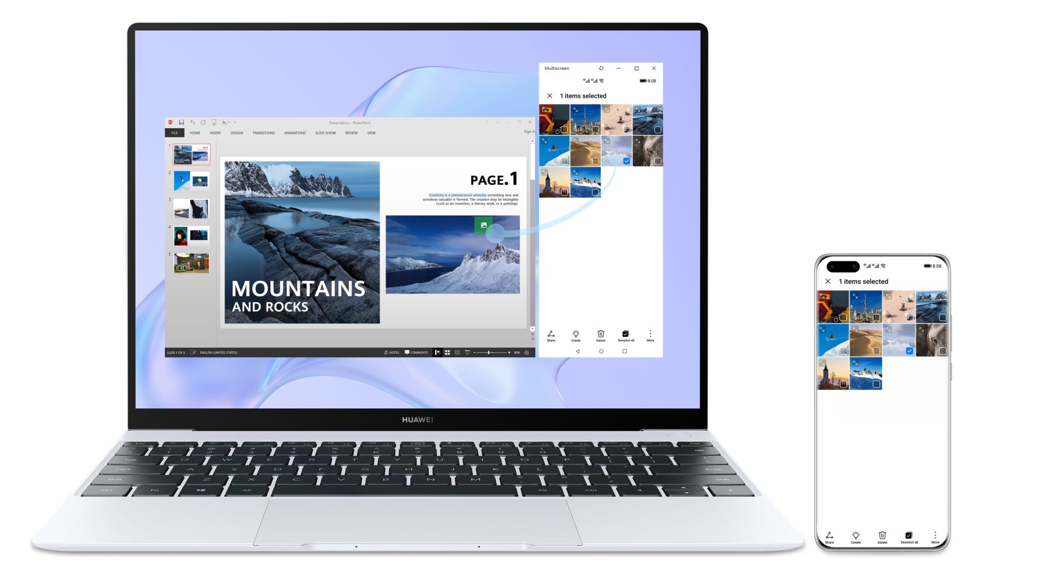 With A Sleek Ultra-Light Design And Multi-Screen Collaboration, The New ...